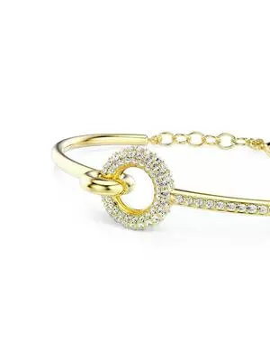 SWAROVSKI Dextera Crystal-embellished Interlocking-ring Bracelet