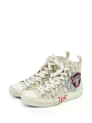 Dior X Shawn Stüssy B23 High-top Sneakers - Neutrals