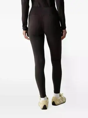 SPORTY & RICH Serif Logo-print Leggings