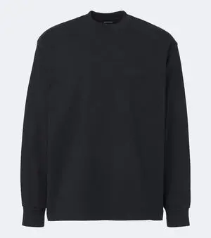 A.PRESSE Cotton Jersey T-shirt - Black