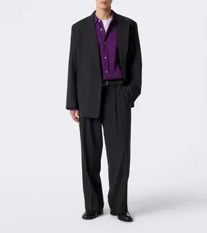 A.PRESSE Wool Straight Pants