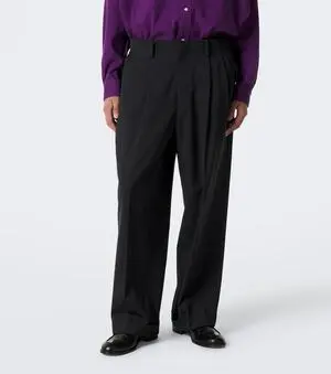 A.PRESSE Wool Straight Pants