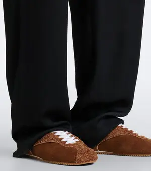 Bottega Veneta Shot Suede Sneakers