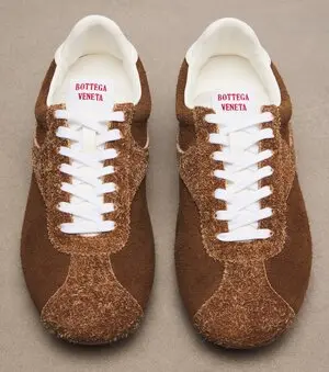 Bottega Veneta Shot Suede Sneakers