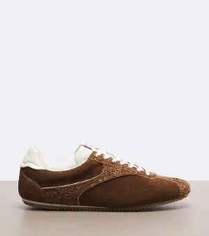 Bottega Veneta Shot Suede Sneakers