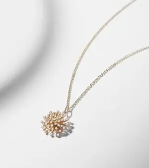 SYDNEY EVAN 14kt Charm Necklace With Diamonds