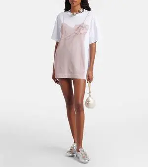 Simone Rocha Trompe L’œil Cotton Jersey T-shirt