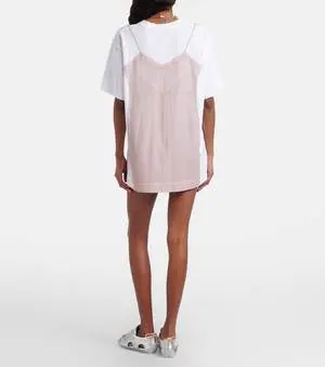 Simone Rocha Trompe L’œil Cotton Jersey T-shirt