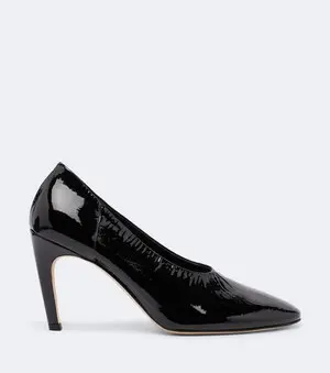 TOTEME Patent Leather Pumps - Black
