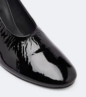 TOTEME Patent Leather Pumps - Black