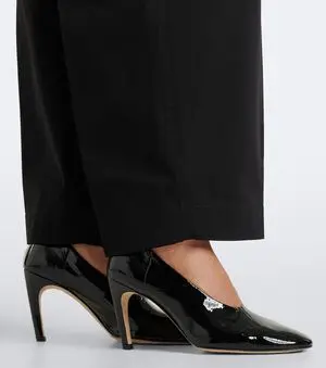 TOTEME Patent Leather Pumps - Black