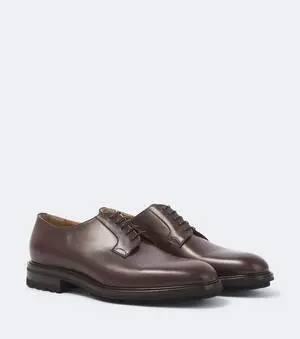 Kiton Leather Derby Shoes