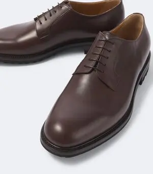 Kiton Leather Derby Shoes