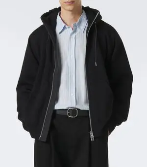 Sacai Cotton Jersey Hoodie