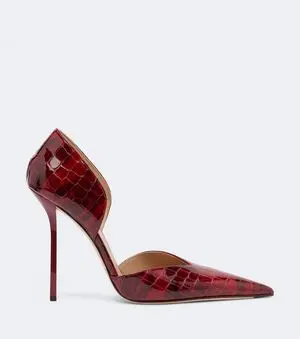 Victoria Beckham Croc-effect Leather Pumps