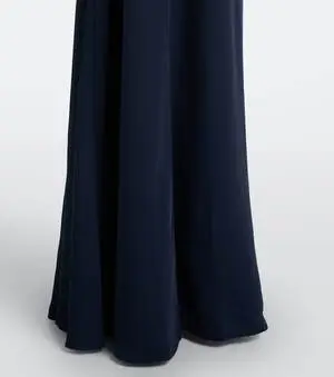 Carolina Herrera Embellished Crêpe Gown