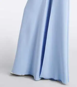 Carolina Herrera Embellished Crêpe Gown