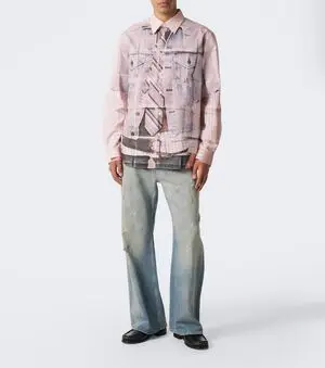 Acne Studios Trompe-l'œil Cotton Poplin Shirt