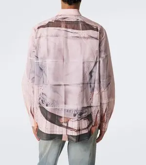 Acne Studios Trompe-l'œil Cotton Poplin Shirt