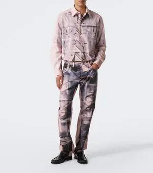 Acne Studios Trompe-l'œil Cotton Poplin Shirt