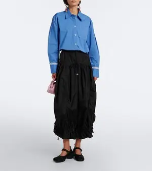 GANNI Ruffled Balloon Pants