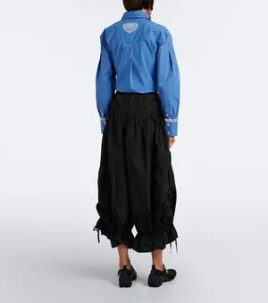 GANNI Ruffled Balloon Pants