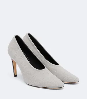 TOTEME Slip Jersey Pumps