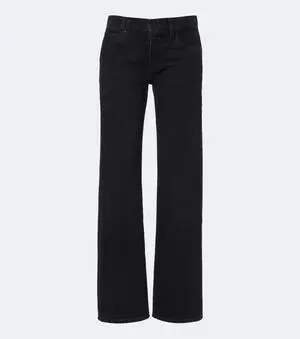 FRAME Saturday Straight Jeans - Black
