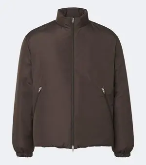 JIL SANDER Technical Down Jacket - Brown