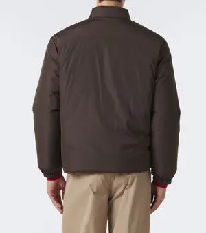 JIL SANDER Technical Down Jacket - Brown