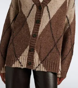 Altuzarra Ramblers Wool And Alpaca-blend Cardigan
