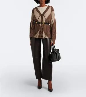 Altuzarra Ramblers Wool And Alpaca-blend Cardigan