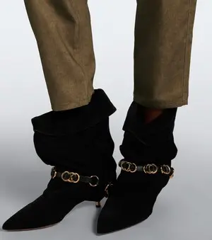 MARANT ETOILE Renzae Patchwork Cotton Cargo Trousers - Multicoloured
