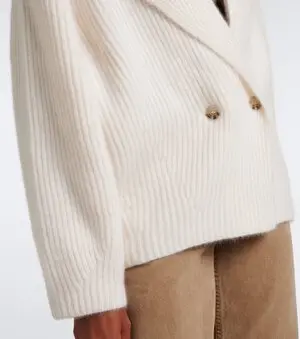 Arch4 Lucille Ribbed-knit Cashmere Cardigan