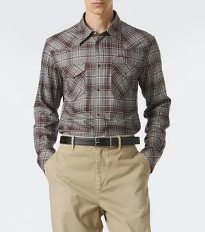 Acne Studios Surrow Checked Flannel Shirt