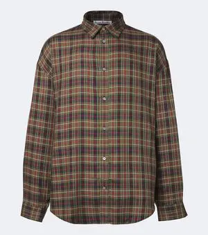 Acne Studios Checked Flannel Shirt - Multicoloured