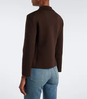 Saint Laurent Knitted Wool Cardigan