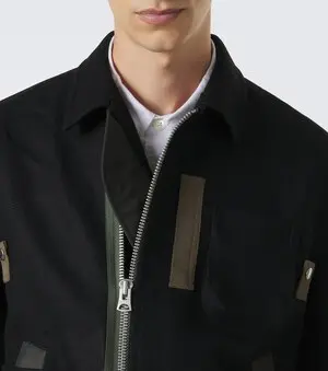 Sacai Wool Blouson Jacket