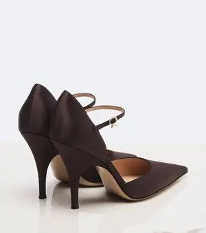 GIANVITO ROSSI Sofia Satin Pumps