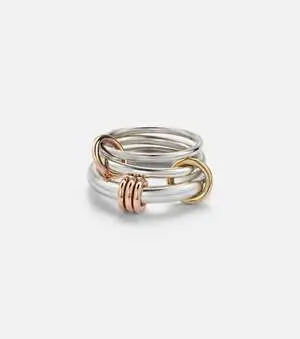 SPINELLI KILCOLLIN Orion Sterling 18kt Gold, And 18kt Rose Gold Ring - Silver