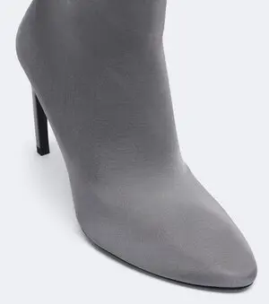 Victoria Beckham Harlow Jersey Over-the-knee Boots - Grey