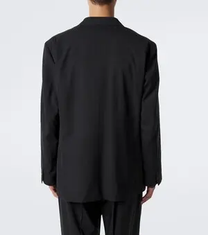 A.PRESSE Double-breasted Wool Blazer