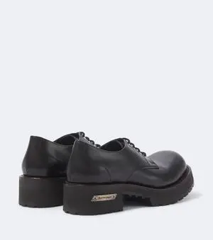 Balenciaga Venom Leather Derby Shoes