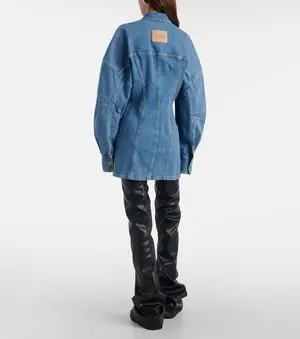 Attico Denim Minidress