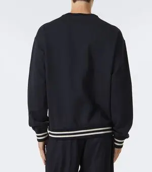 Dolce & Gabbana Logo Embroidered Sweatshirt