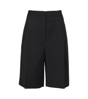 RÓHE Wool And Mohair Capri Pants - Black