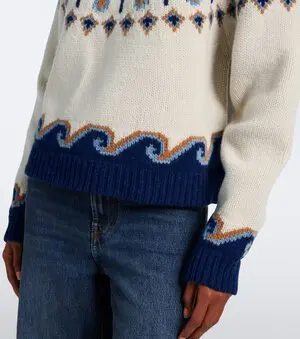 Alanui Virgin Wool Turtleneck Sweater