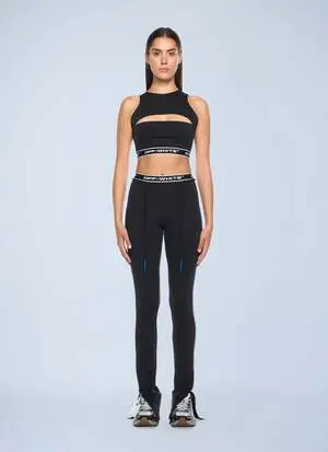 Off-White Logo Motif Cut Out Top