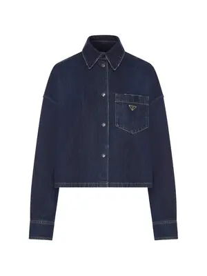 Prada Denim Shirt - Blue