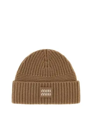 Miu Miu Beanie - Brown
